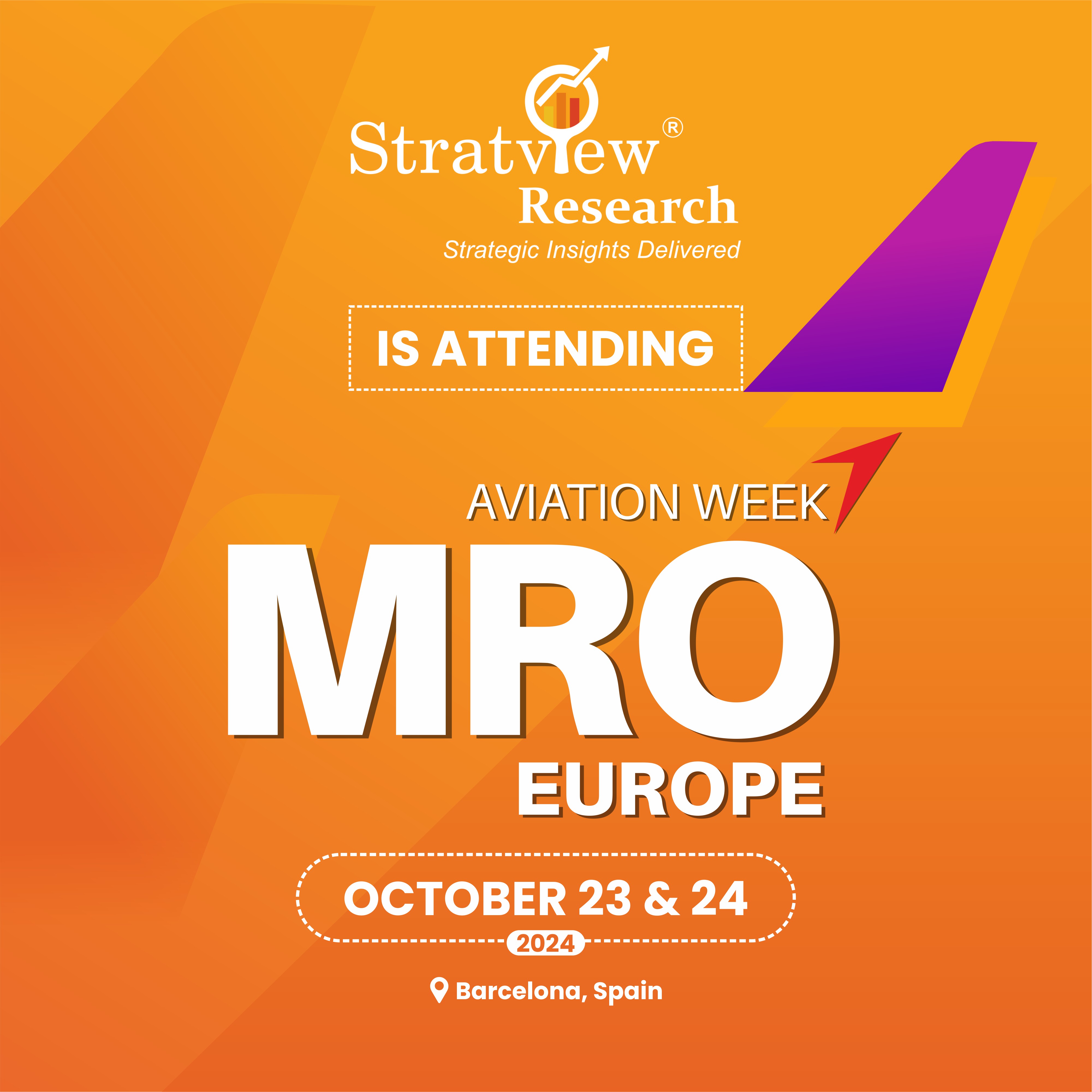 Stratview Research will be attending MRO Europe!